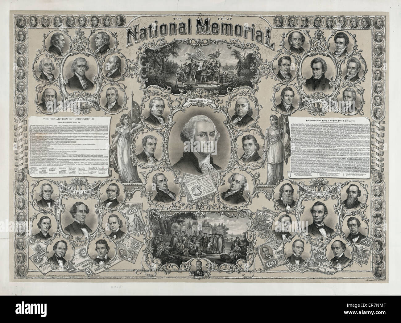 The great national memorial Stock Photo - Alamy