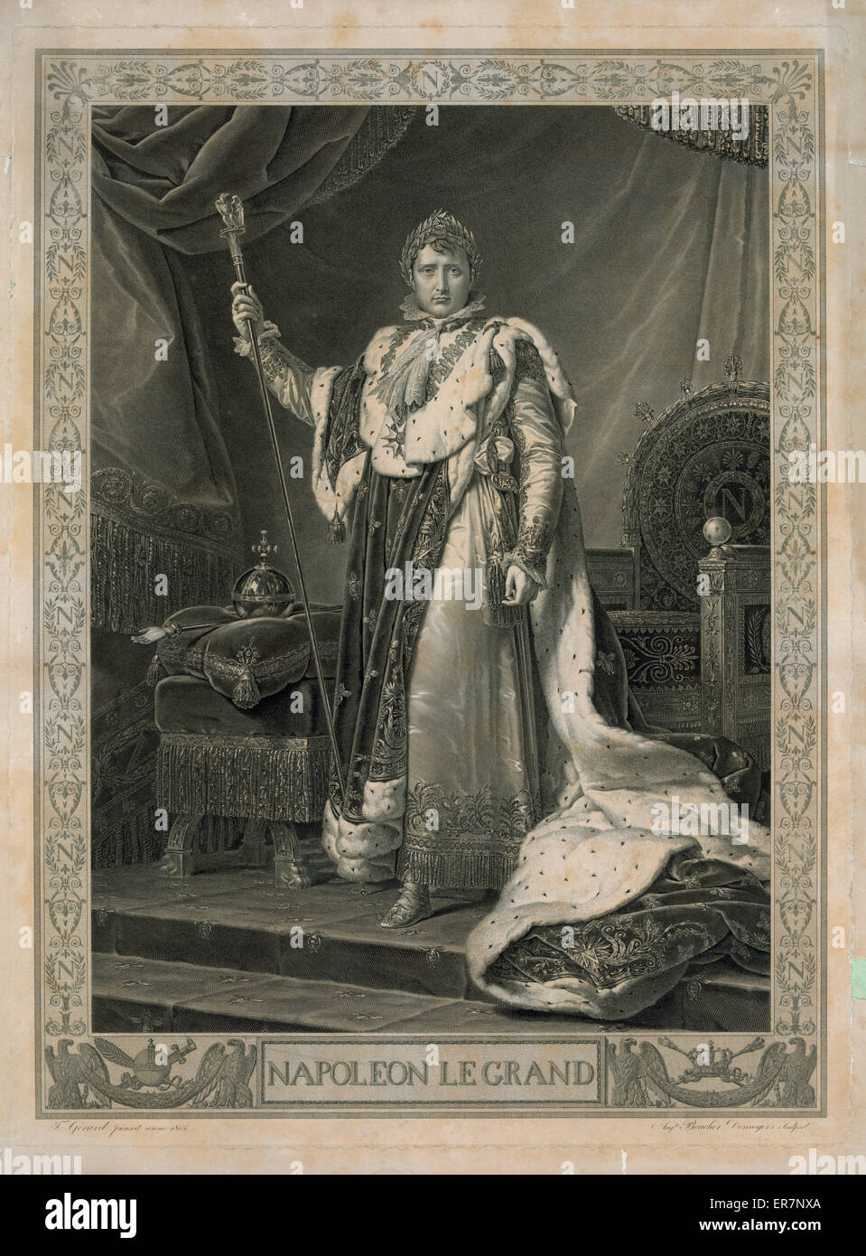 Napoleon standing hi-res stock photography and images - Alamy