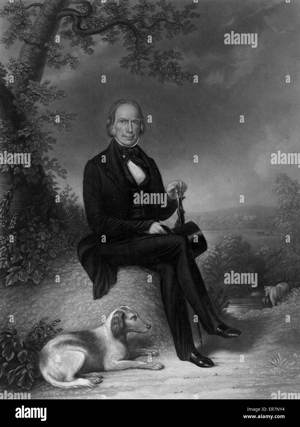 Henry clay portrait Black and White Stock Photos & Images - Alamy