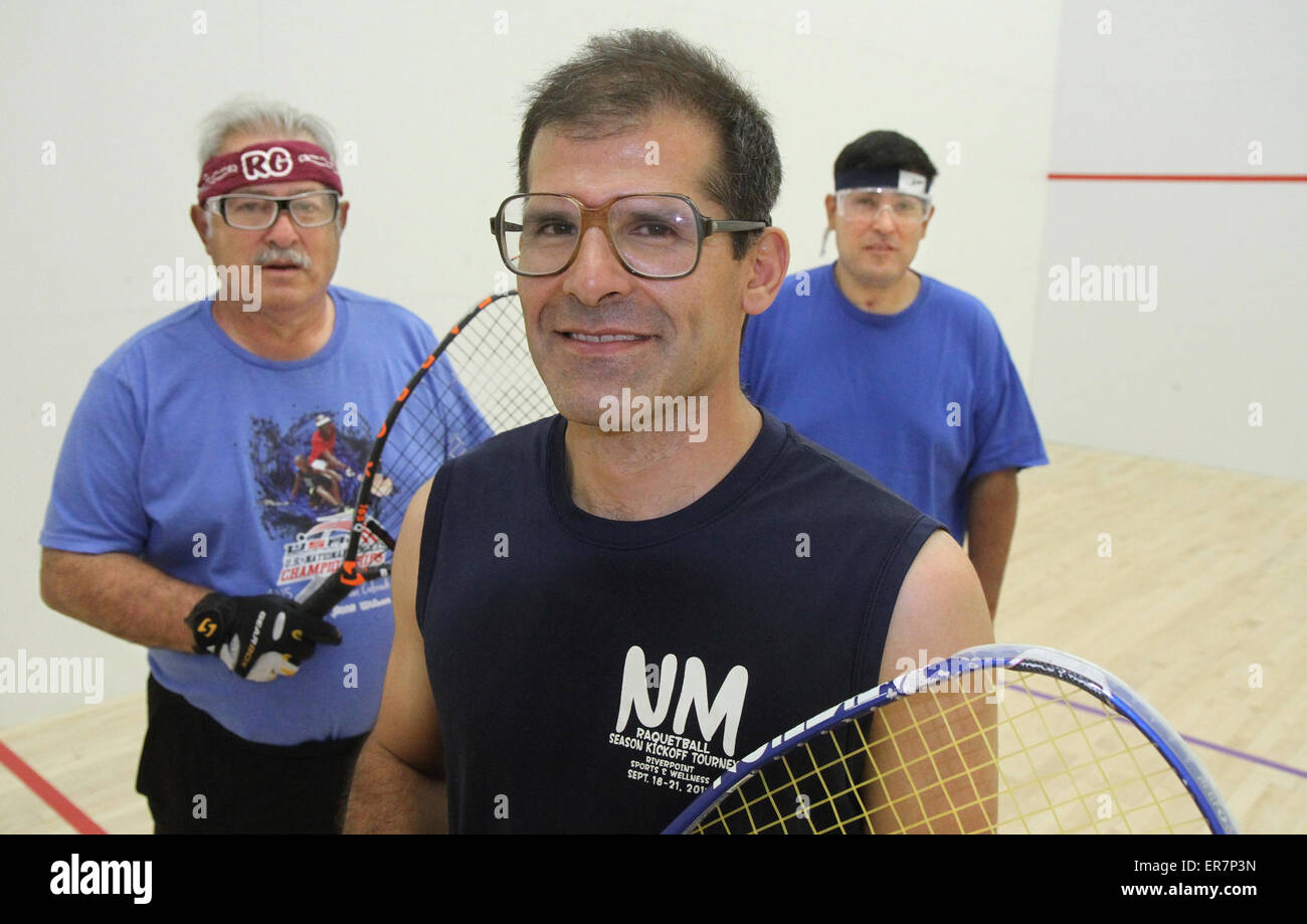 Usa. 28th May, 2015. SPORTS -- Ronald Maestas and sons Raymond Maestas ...