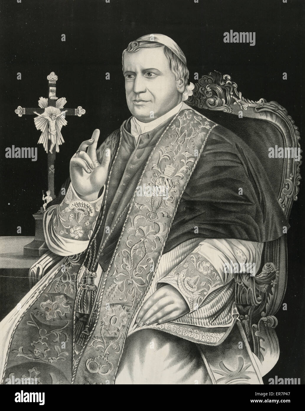 Pope Pius IX Stock Photo - Alamy