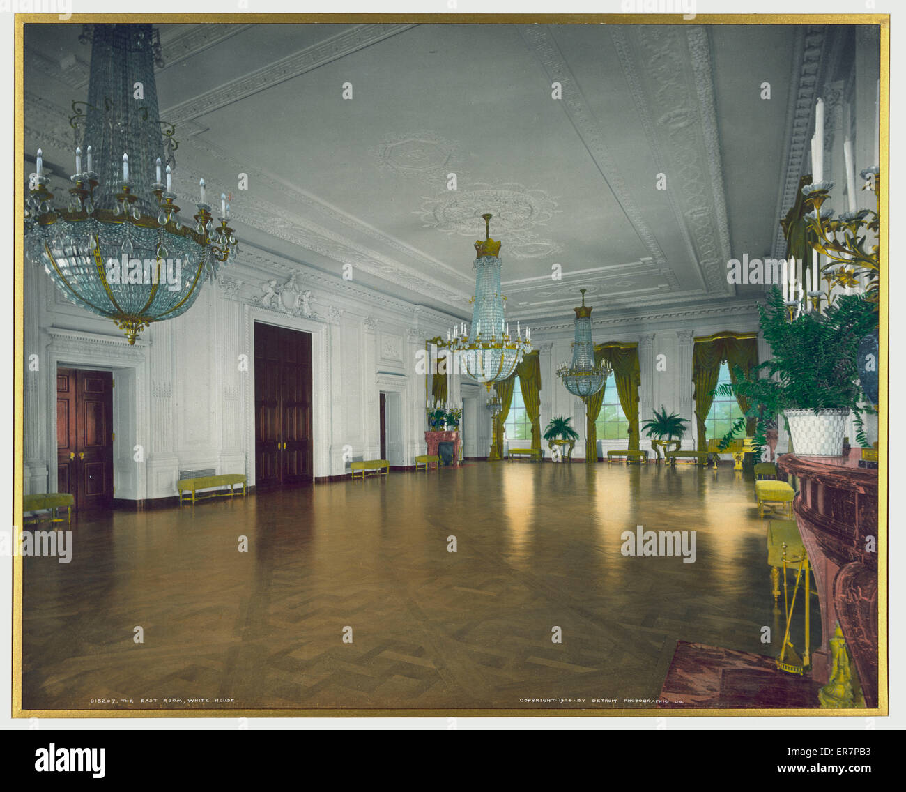 The East Room, White House Stock Photo - Alamy