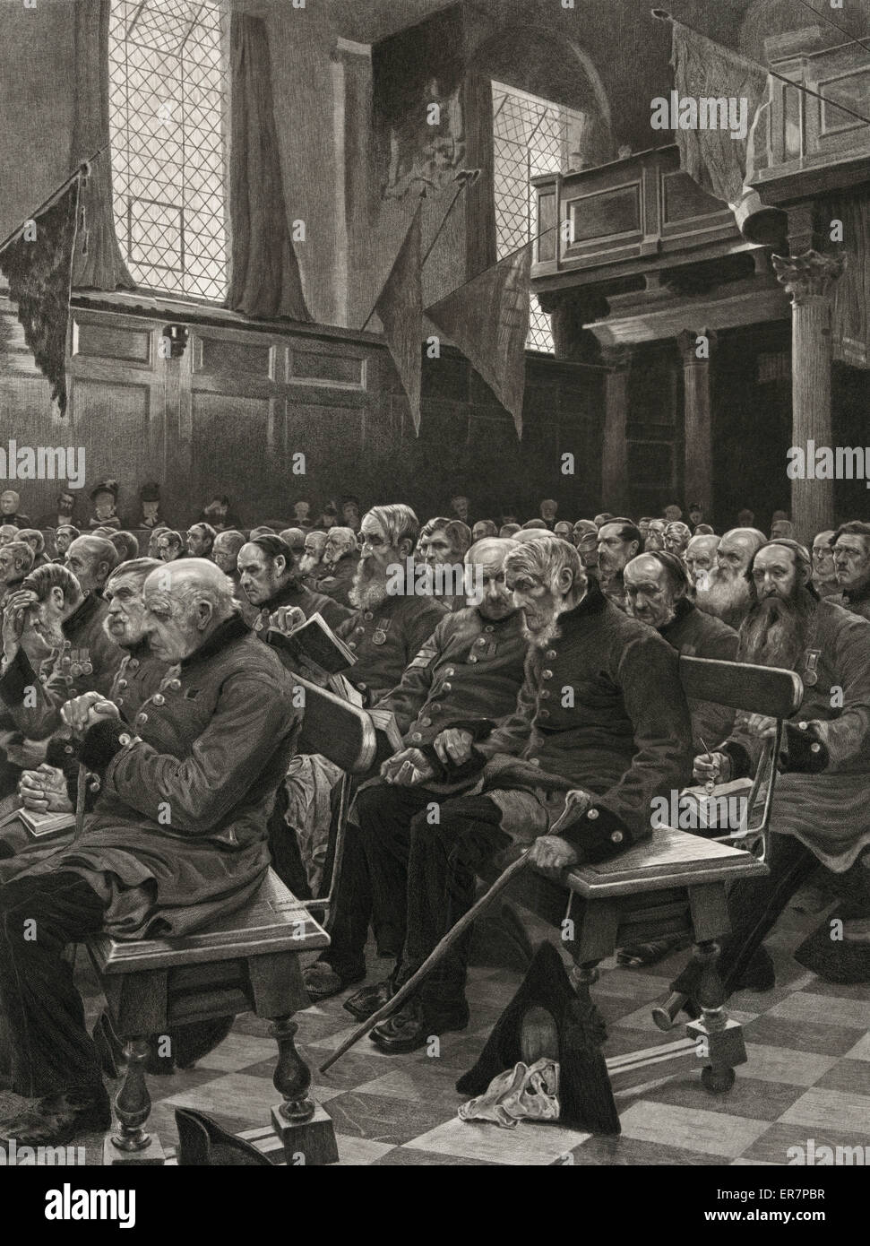 The last muster Stock Photo - Alamy