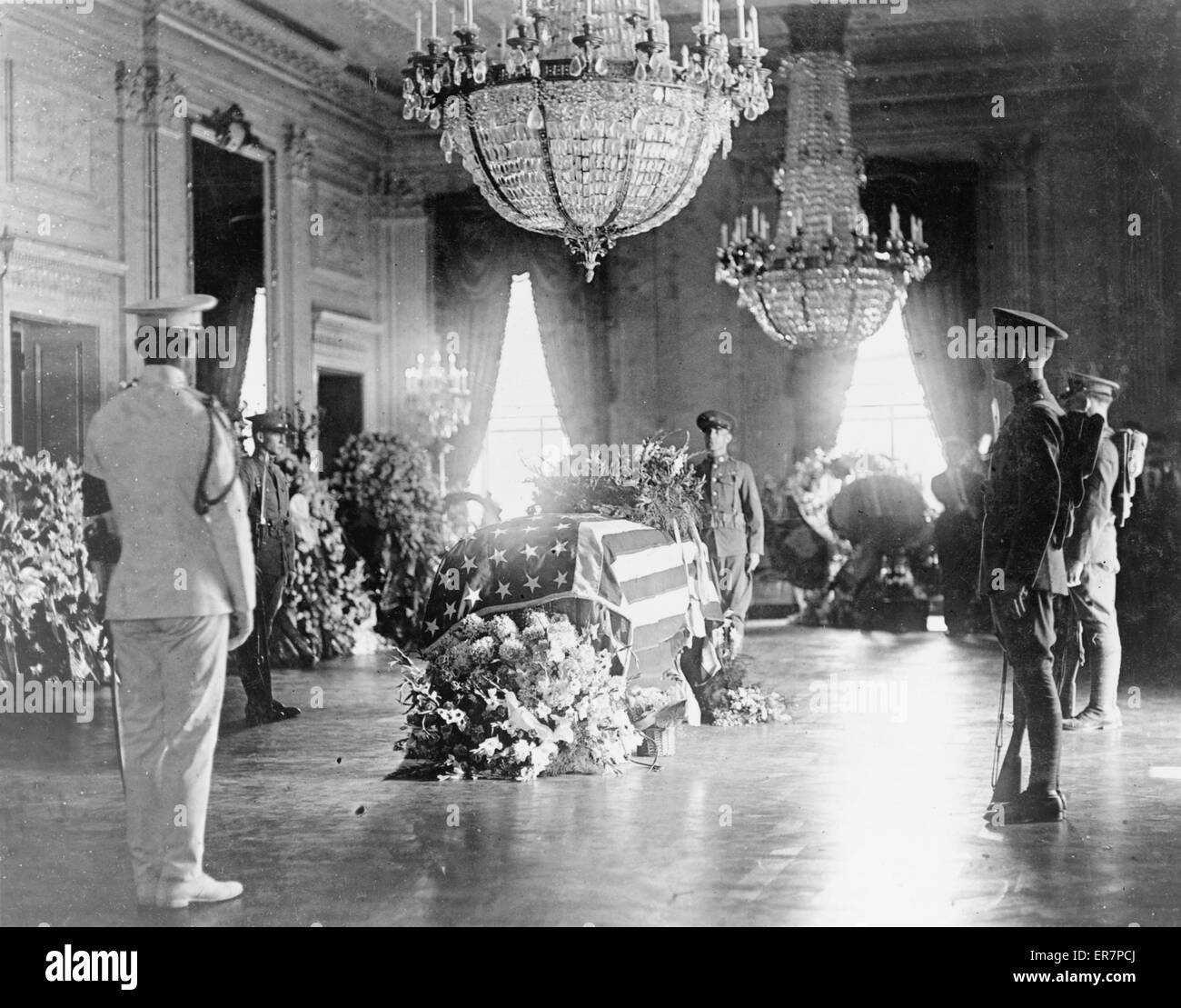 Warren g harding white house hi-res stock photography and images - Alamy