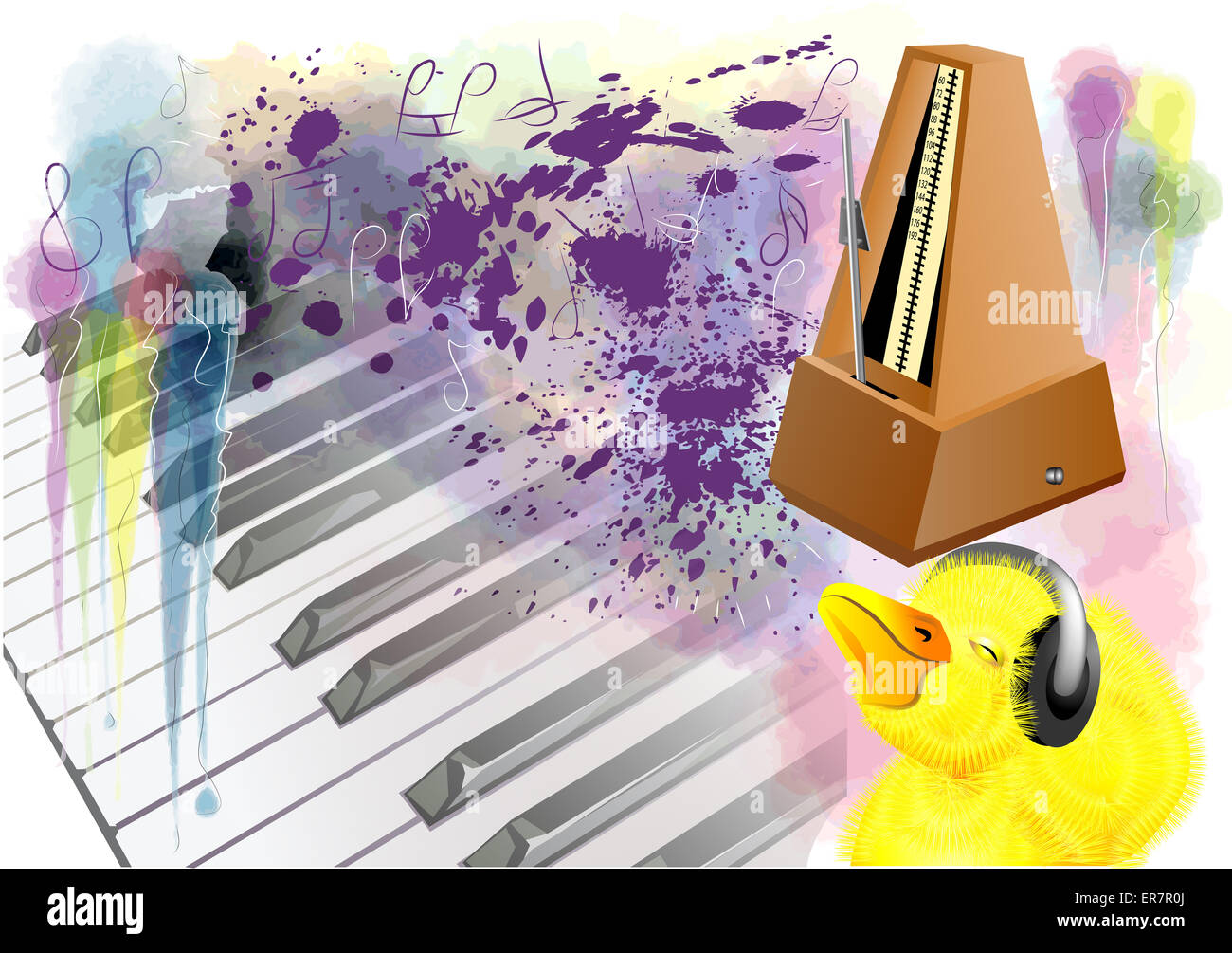 music and duck Stock Photo - Alamy