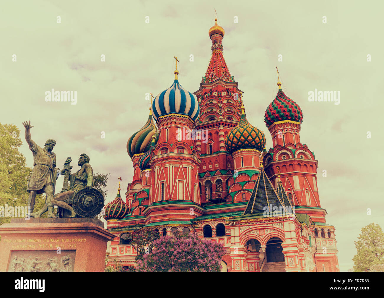 most famous Russian Cathedral on the Red Square Stock Photo - Alamy