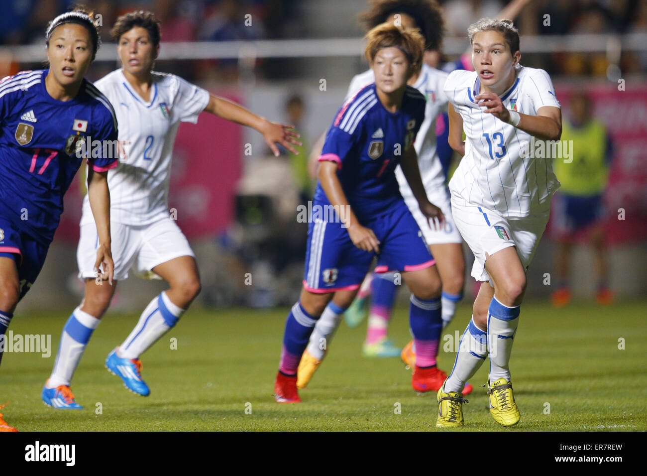 Minaminagano Sports Park, Nagano, Japan. 28th May, 2015. Elena Linari ...