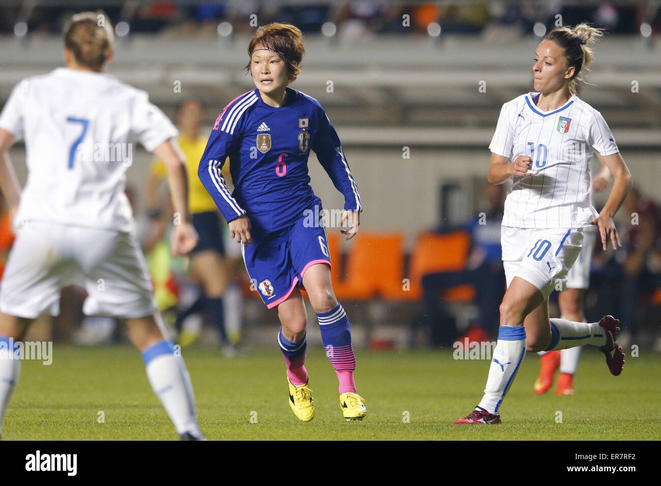 Minaminagano Sports Park, Nagano, Japan. 28th May, 2015. (L-R) Mizuho ...