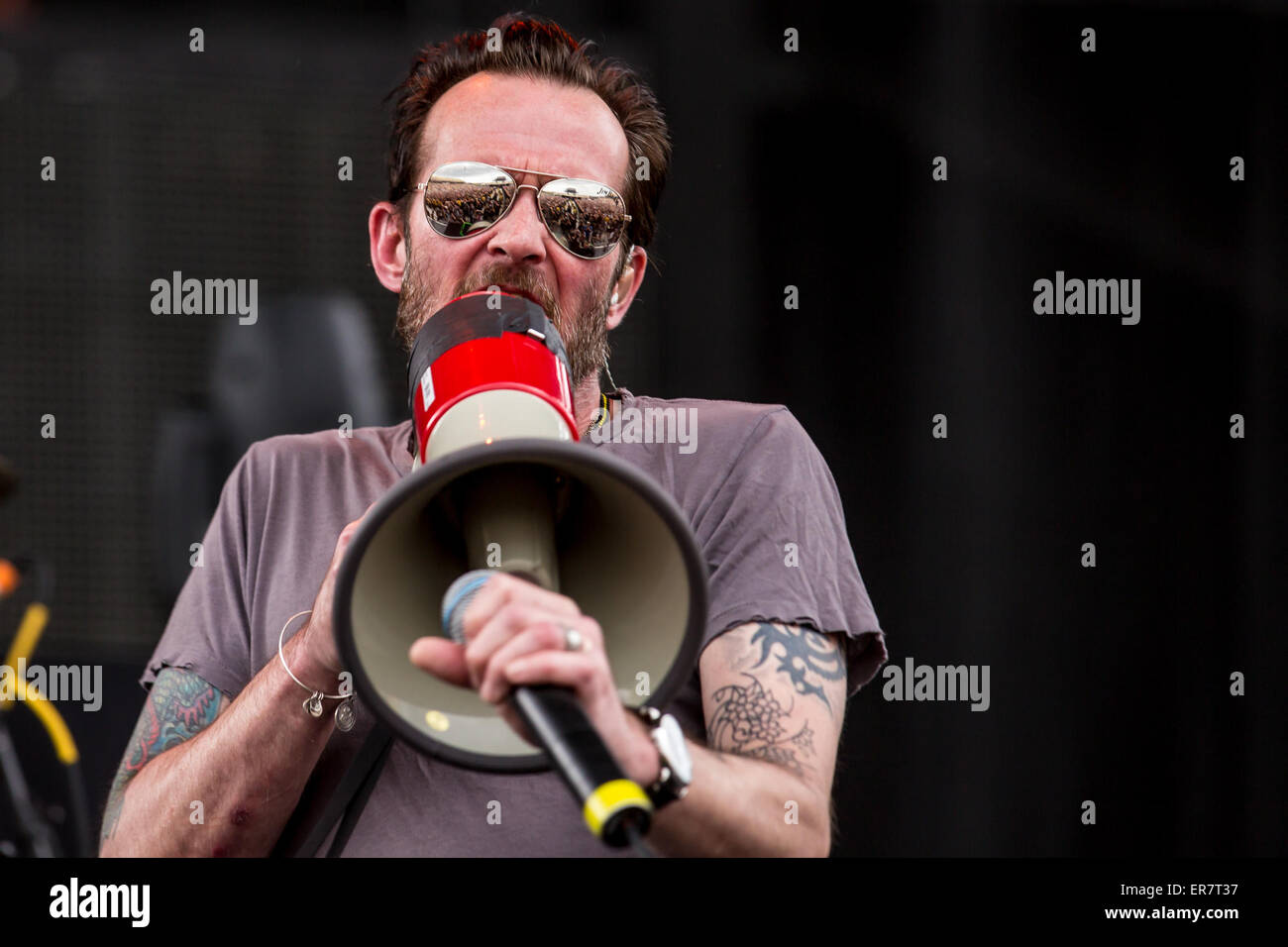 Columbus, Ohio, USA. 16th May, 2015. SCOTT WEILAND and THE WILDABOUTS ...