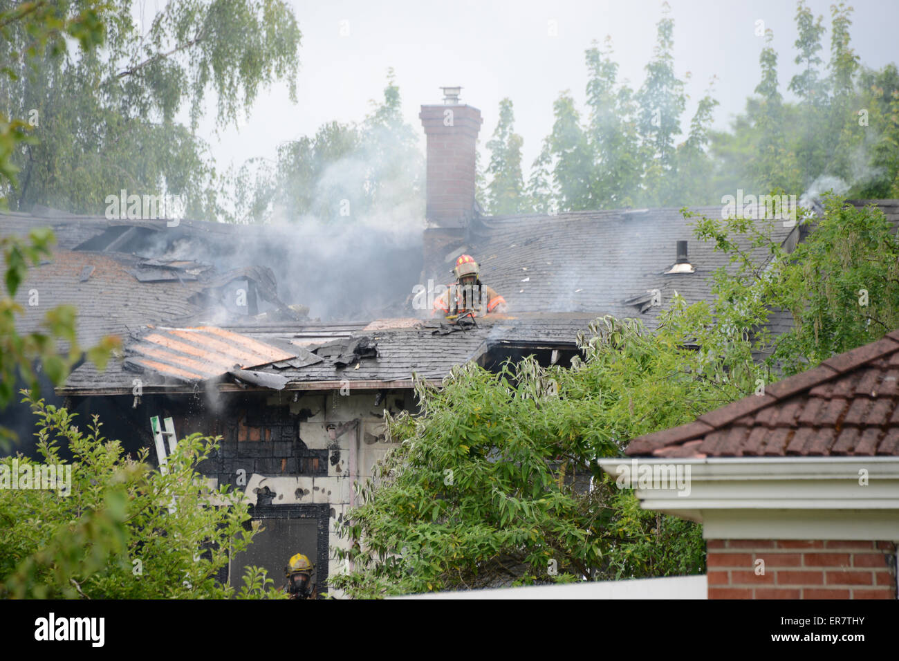 House fire se portland hi-res stock photography and images - Alamy