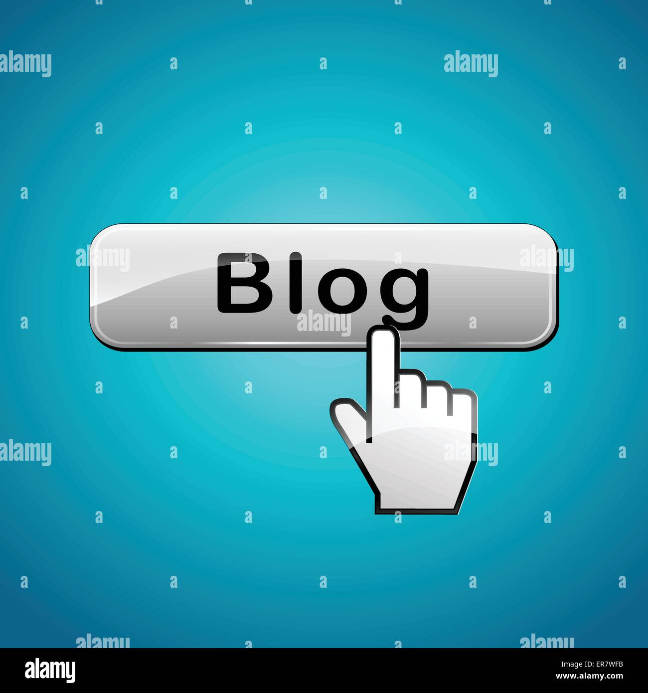 Blog computer keyboard internet diary Stock Vector Images - Alamy