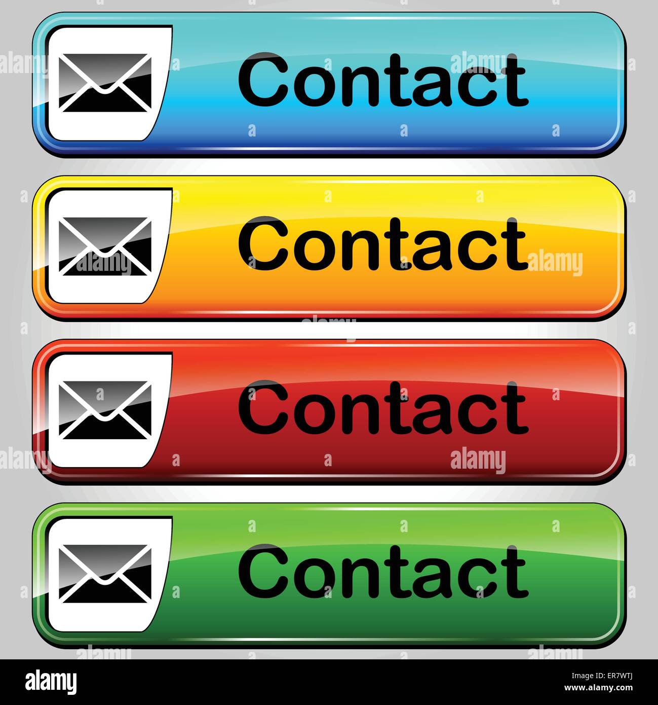 Contact vector icons hi-res stock photography and images - Alamy