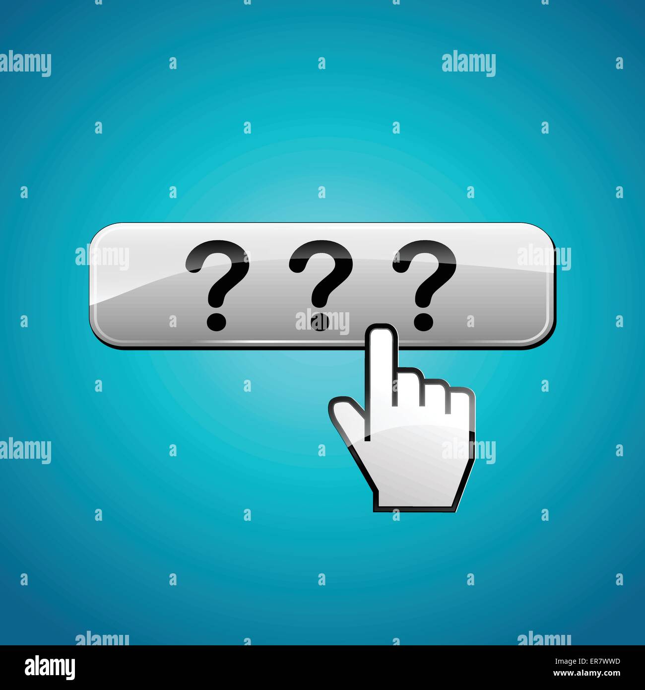 Vector illustration of questions button concept background Stock Vector ...