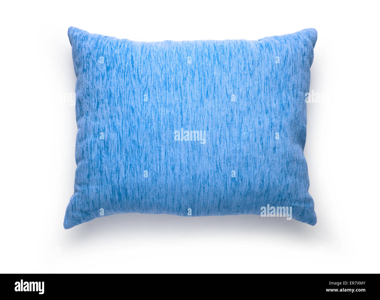 Blue and white pillow Cut Out Stock Images & Pictures - Alamy