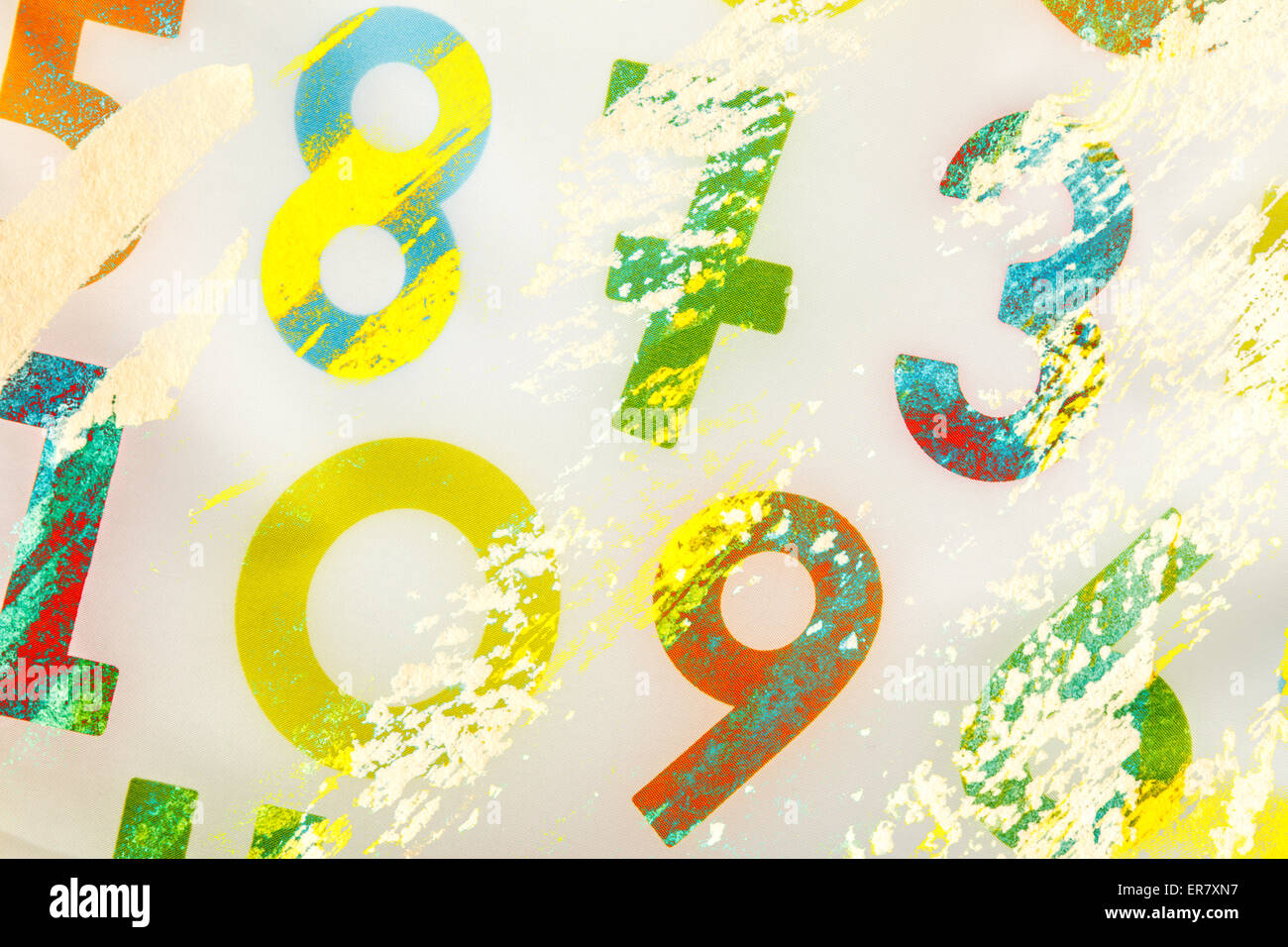 Jumbled numbers hi-res stock photography and images - Alamy