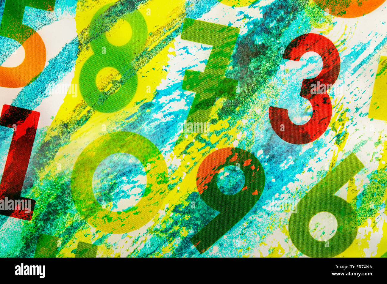 Jumbled numbers hi-res stock photography and images - Alamy