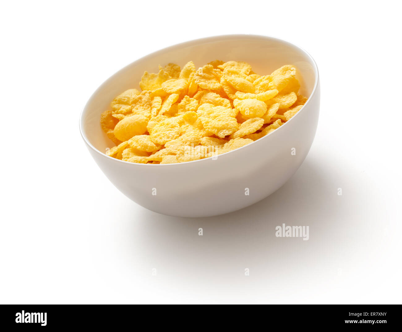 Yellow corn flakes in hi-res stock photography and images - Alamy