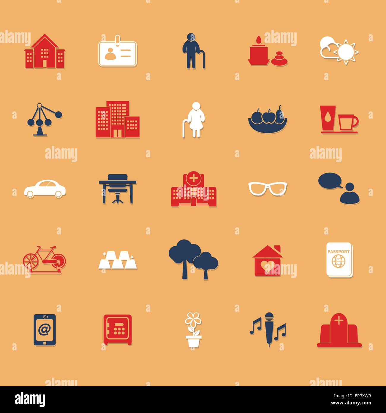 Old community Stock Vector Images - Alamy