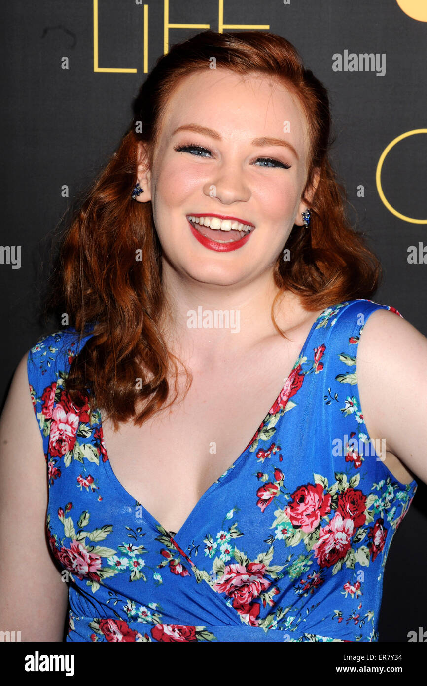 Anne Clare Gibbons-Brown attending the 'Club Life' premiere at Regal ...