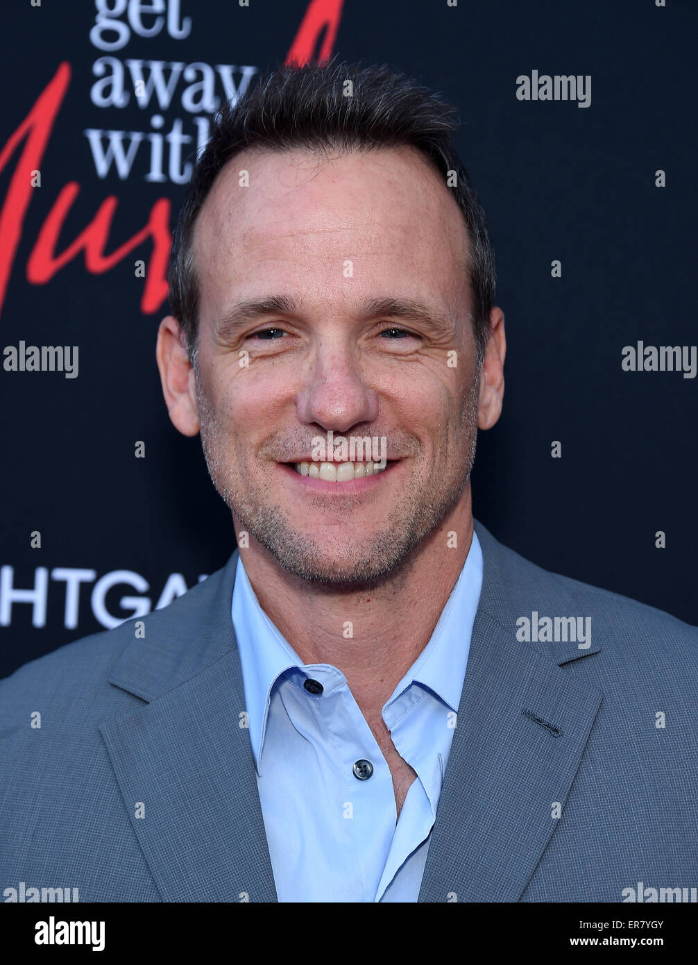 Hollywood, California, USA. 28th May, 2015. Tom Verica arrives for the ...