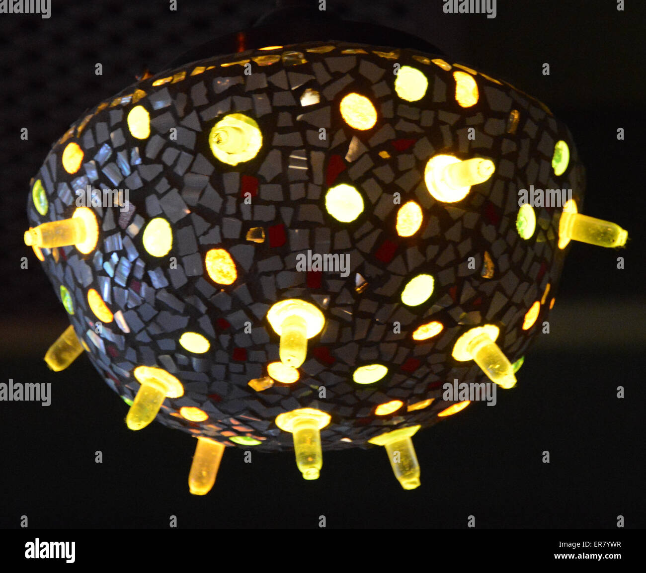 Weird ceiling Light Stock Photo - Alamy