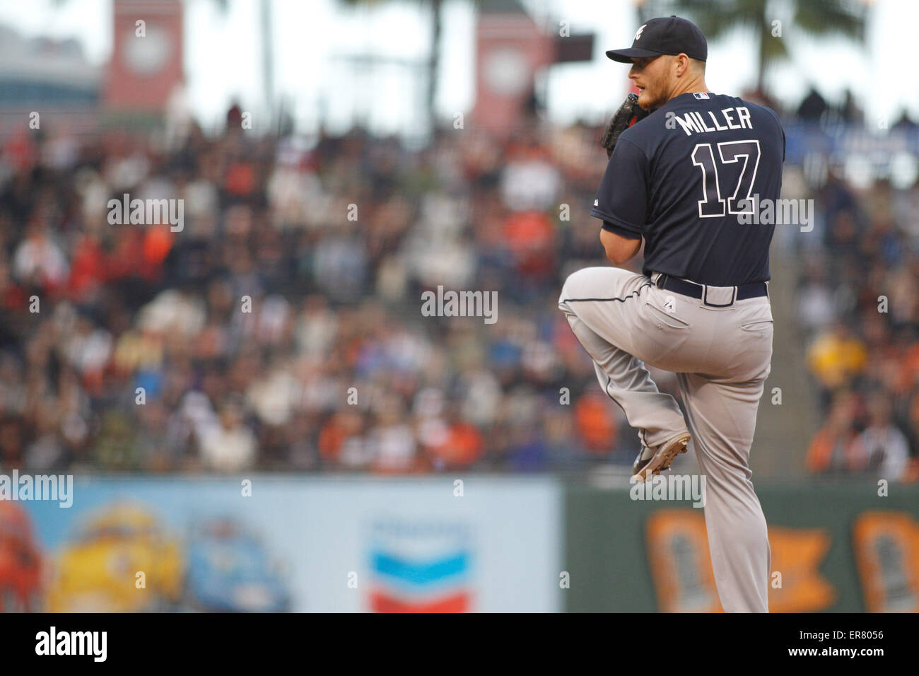 San Francisco, CA. 28th May, 2015. San Francisco Giants starting ...