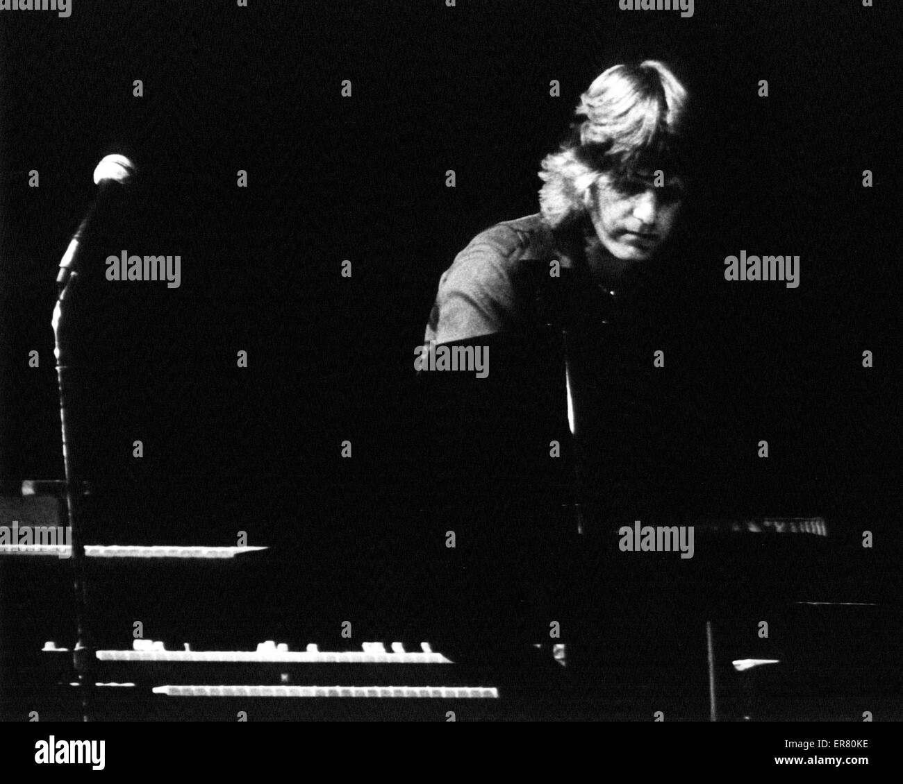 Keith Emerson of the progressive classic rock band Emerson, Lake and ...