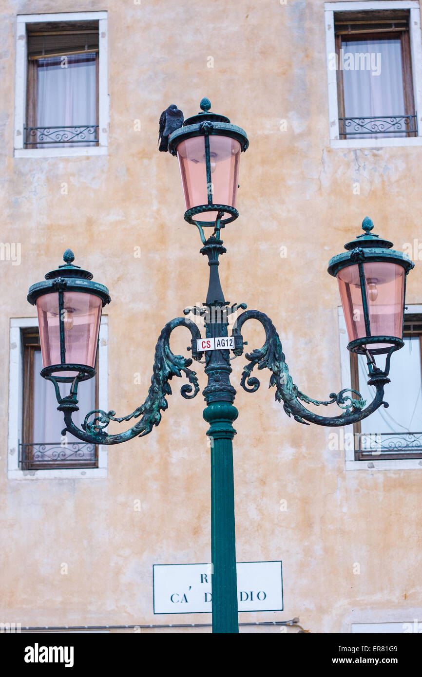Street lamp in Venice, Italy Stock Photo - Alamy