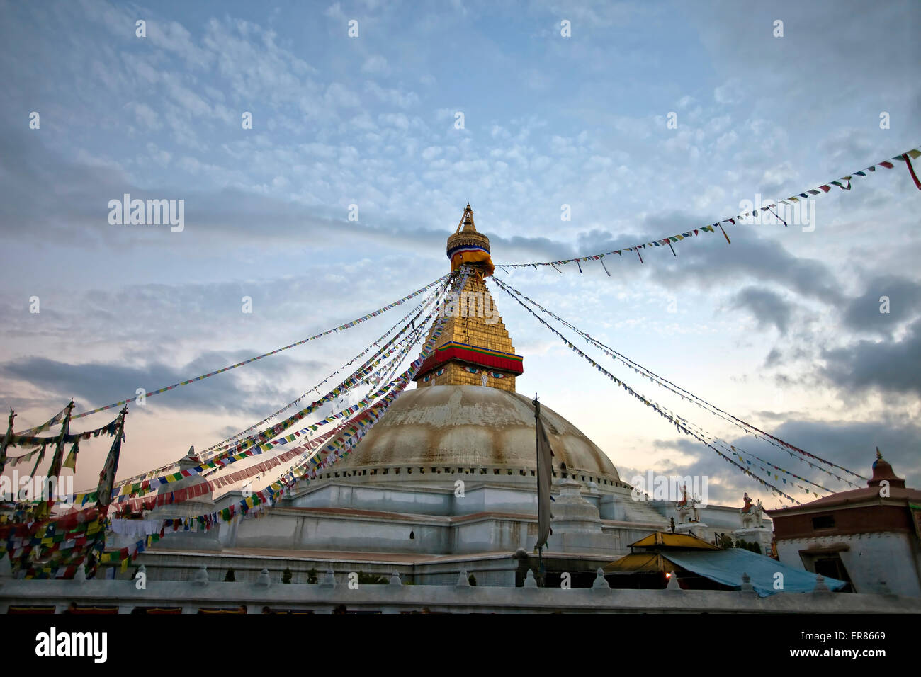 Nepal boudhanath landscape hi-res stock photography and images - Alamy