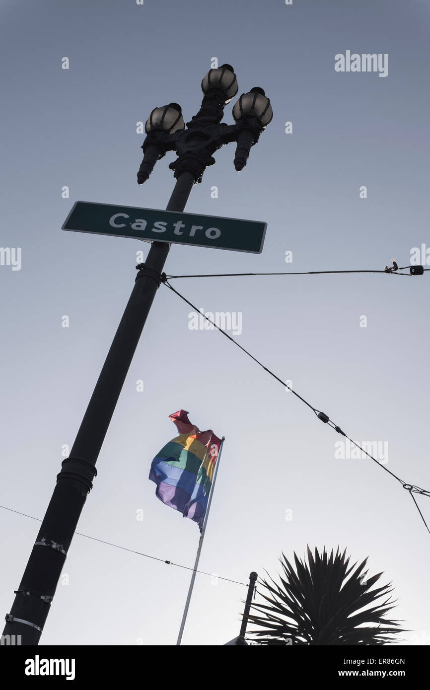 Castro street hi-res stock photography and images - Alamy
