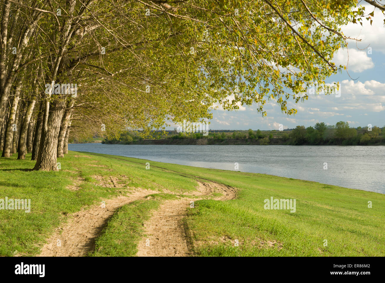 Road near river hi-res stock photography and images - Alamy