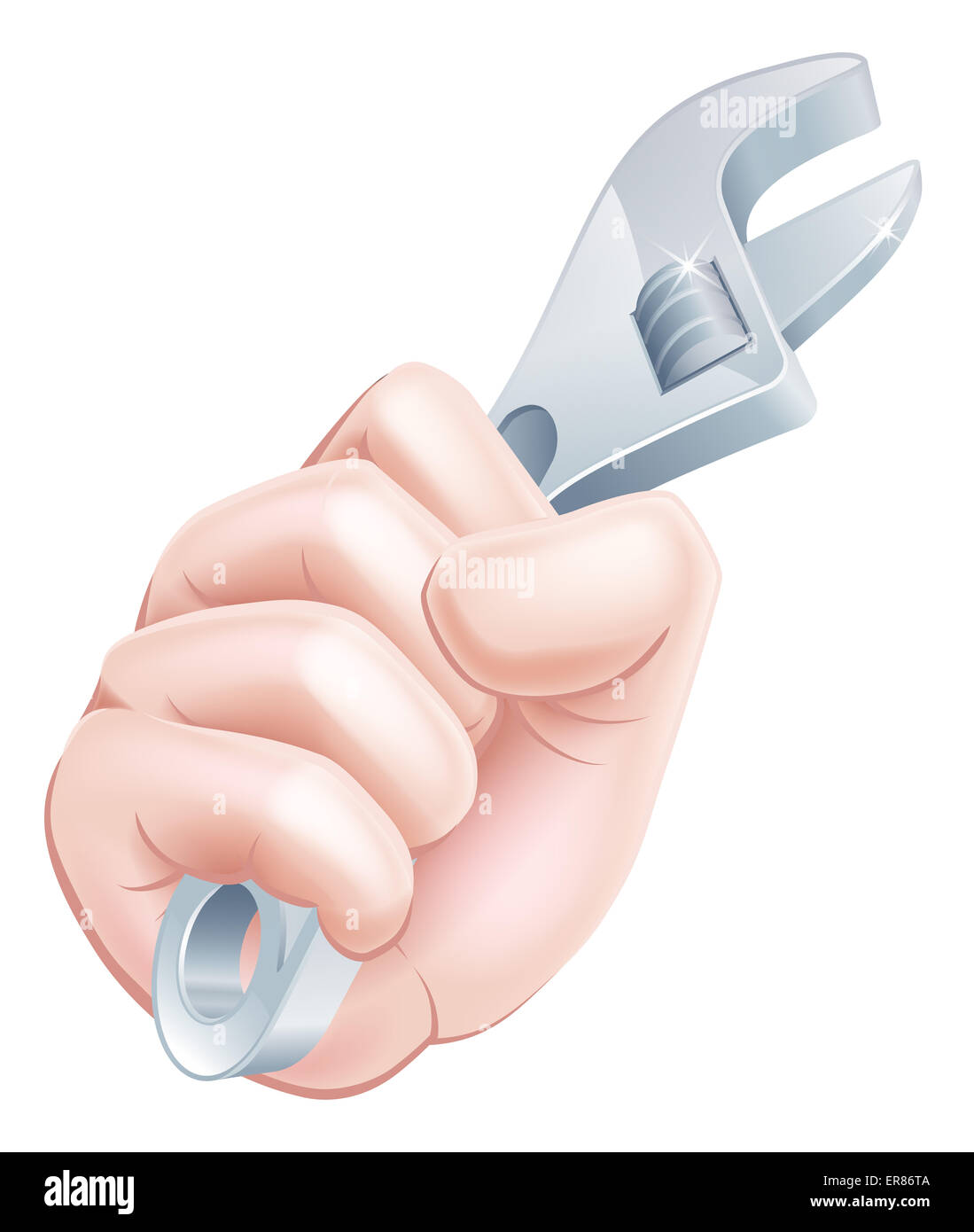 Plumbing service plumber cartoon design hi-res stock photography and ...