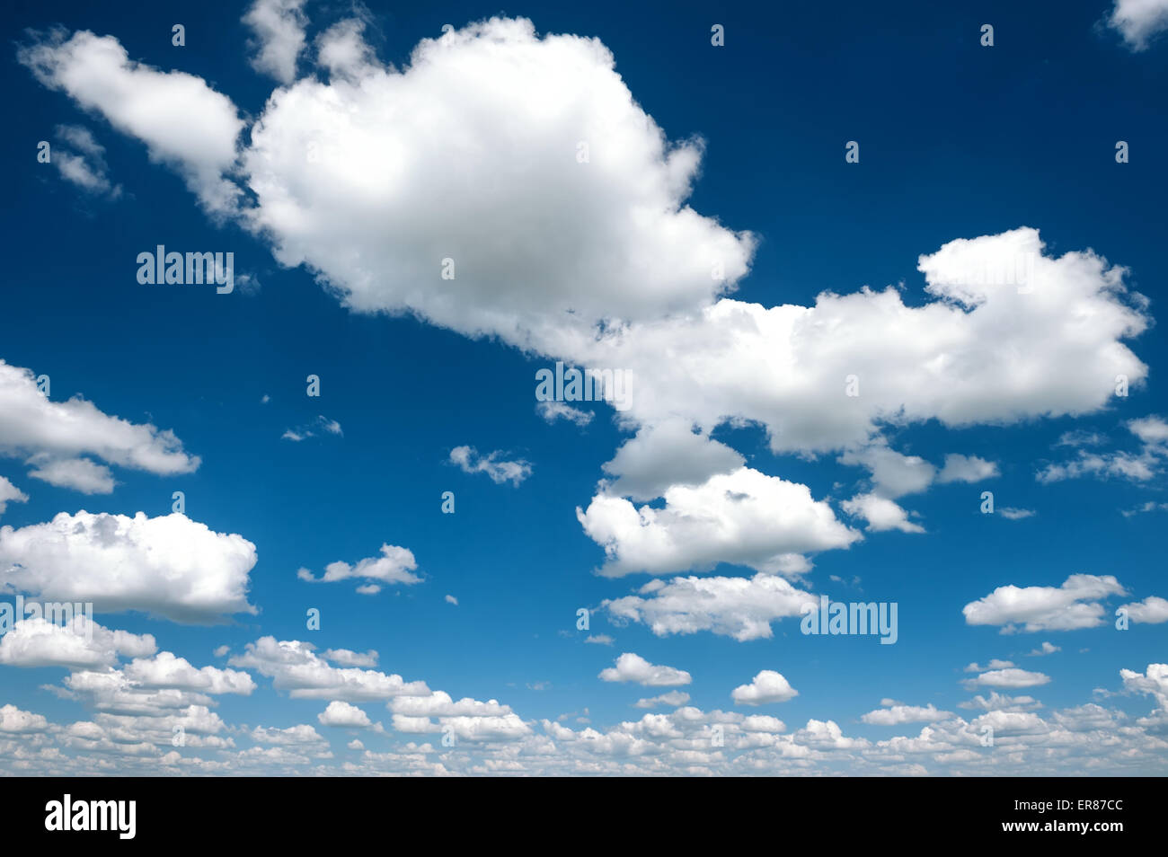 bright contrast sky with clouds Stock Photo - Alamy