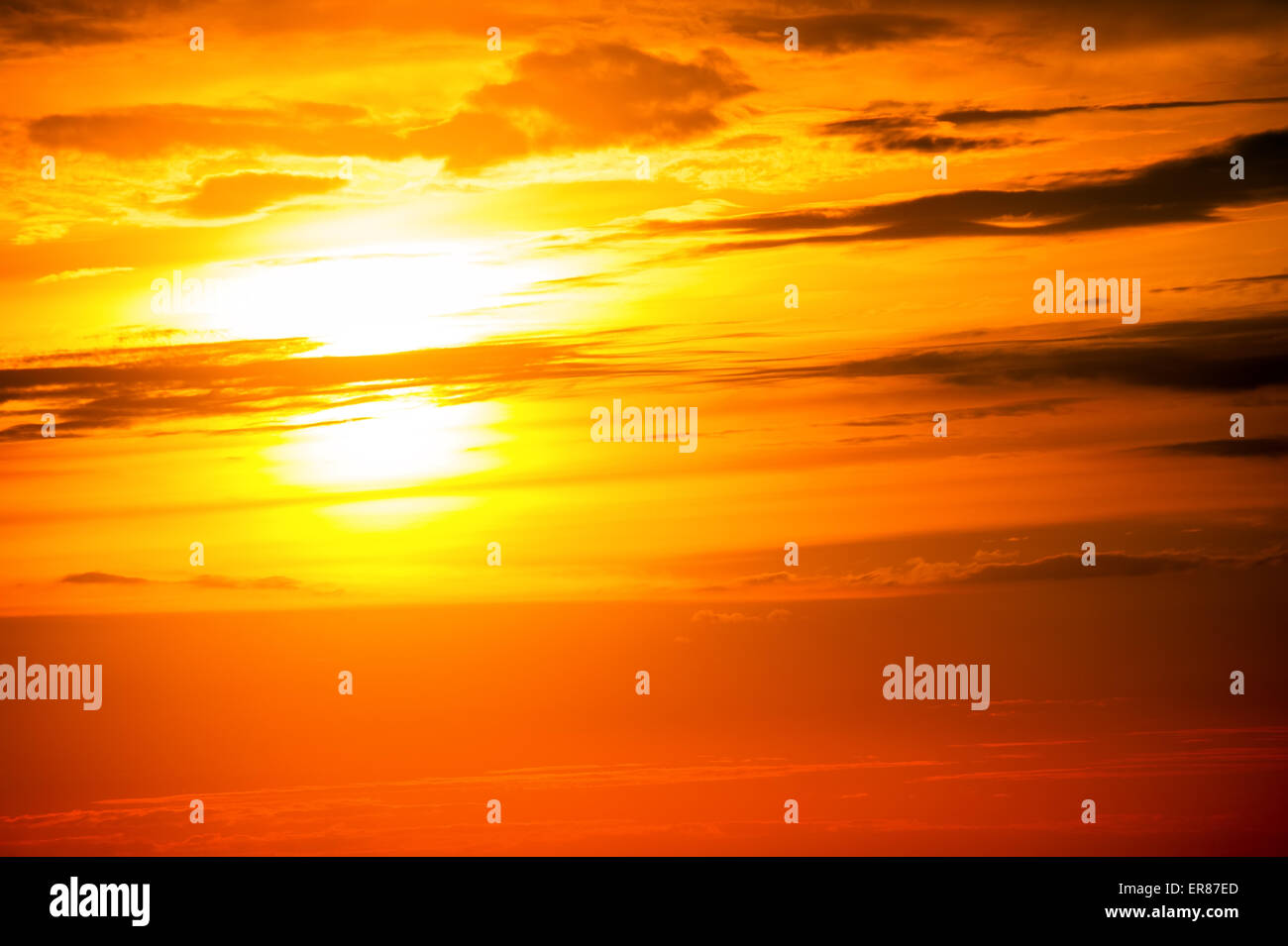 bright sunset photo Stock Photo - Alamy