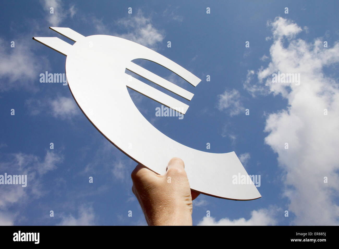 Hand holding symbol hi-res stock photography and images - Alamy