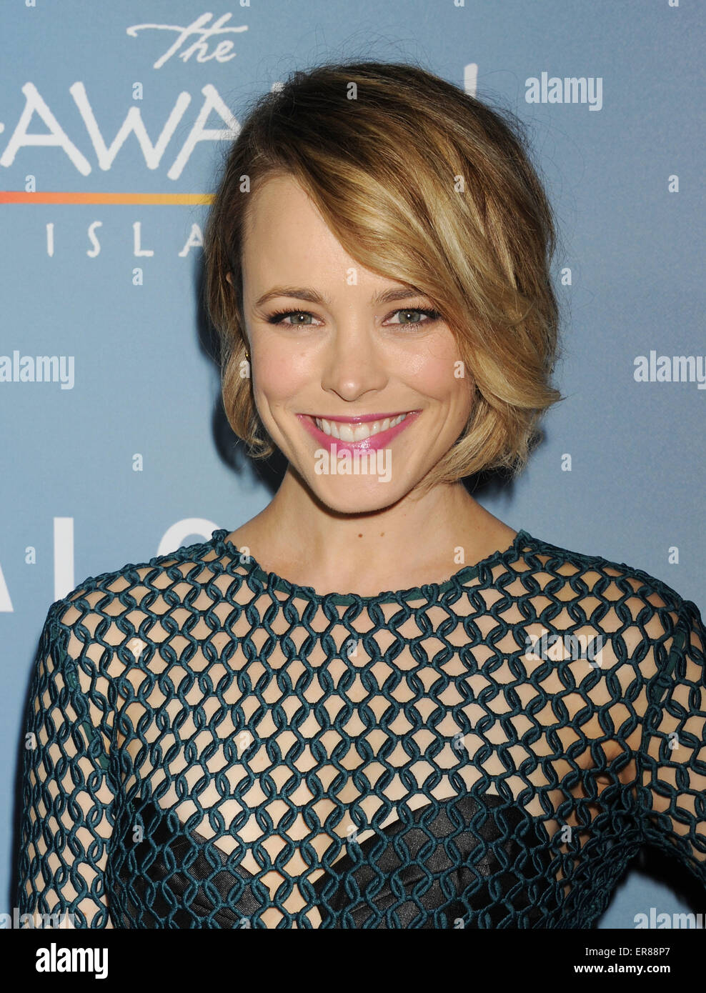 RACHEL McADAMS US film actress in May 2015. Photo Jeffrey Mayer Stock ...