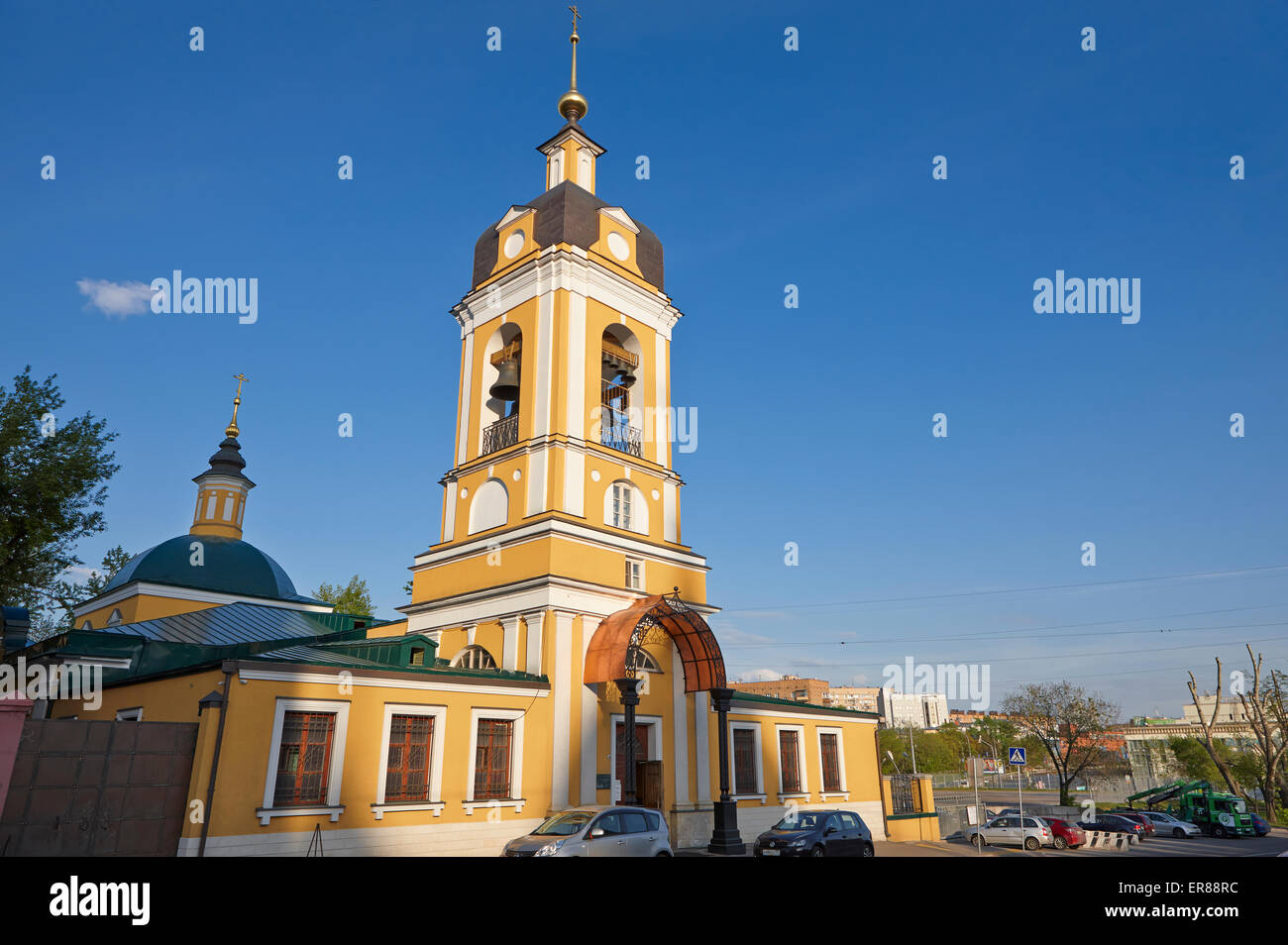 Church of Forty Martyrs of Sebaste. Moscow, Russia Stock Photo - Alamy
