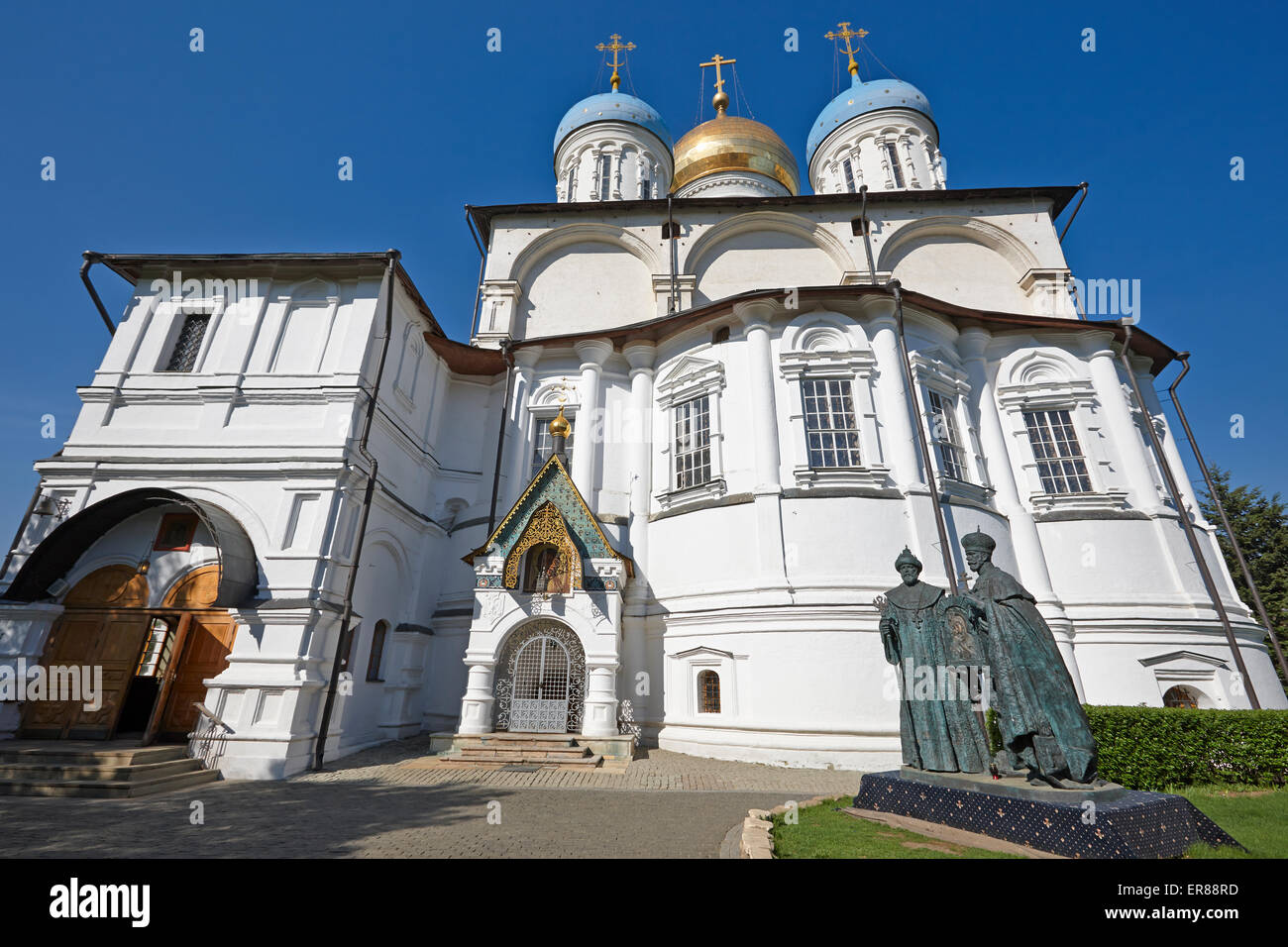 The Cathedral of the Transfiguration. Novospassky Monastery, Moscow ...