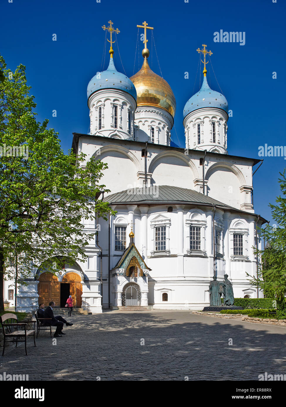 The Cathedral of the Transfiguration. Novospassky Monastery, Moscow ...