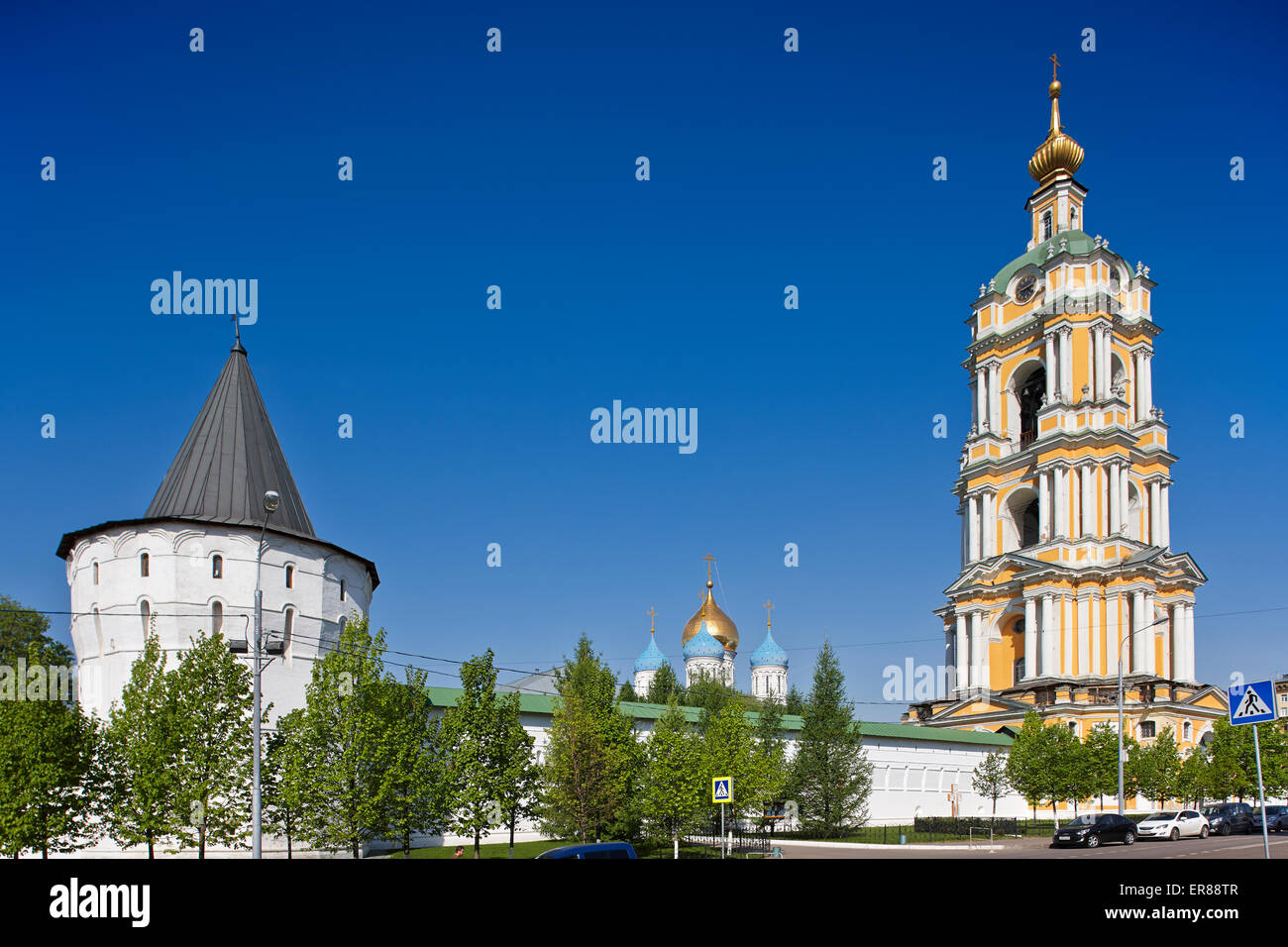Novospassky Monastery. Moscow, Russia Stock Photo - Alamy