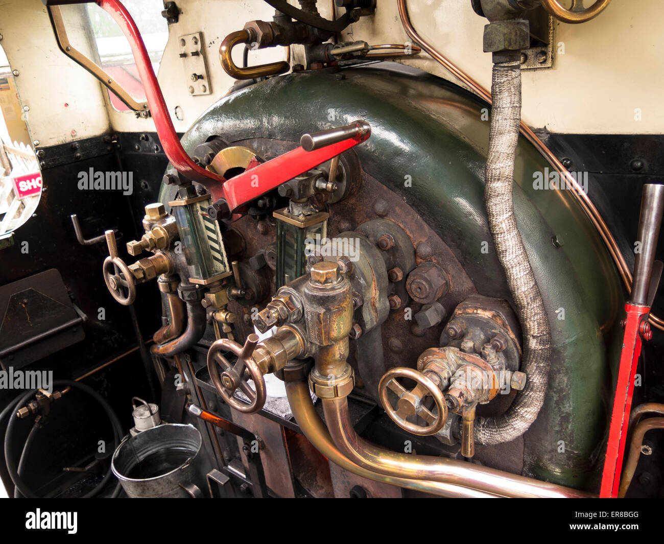 Diesel locomotive controls hi-res stock photography and images - Alamy