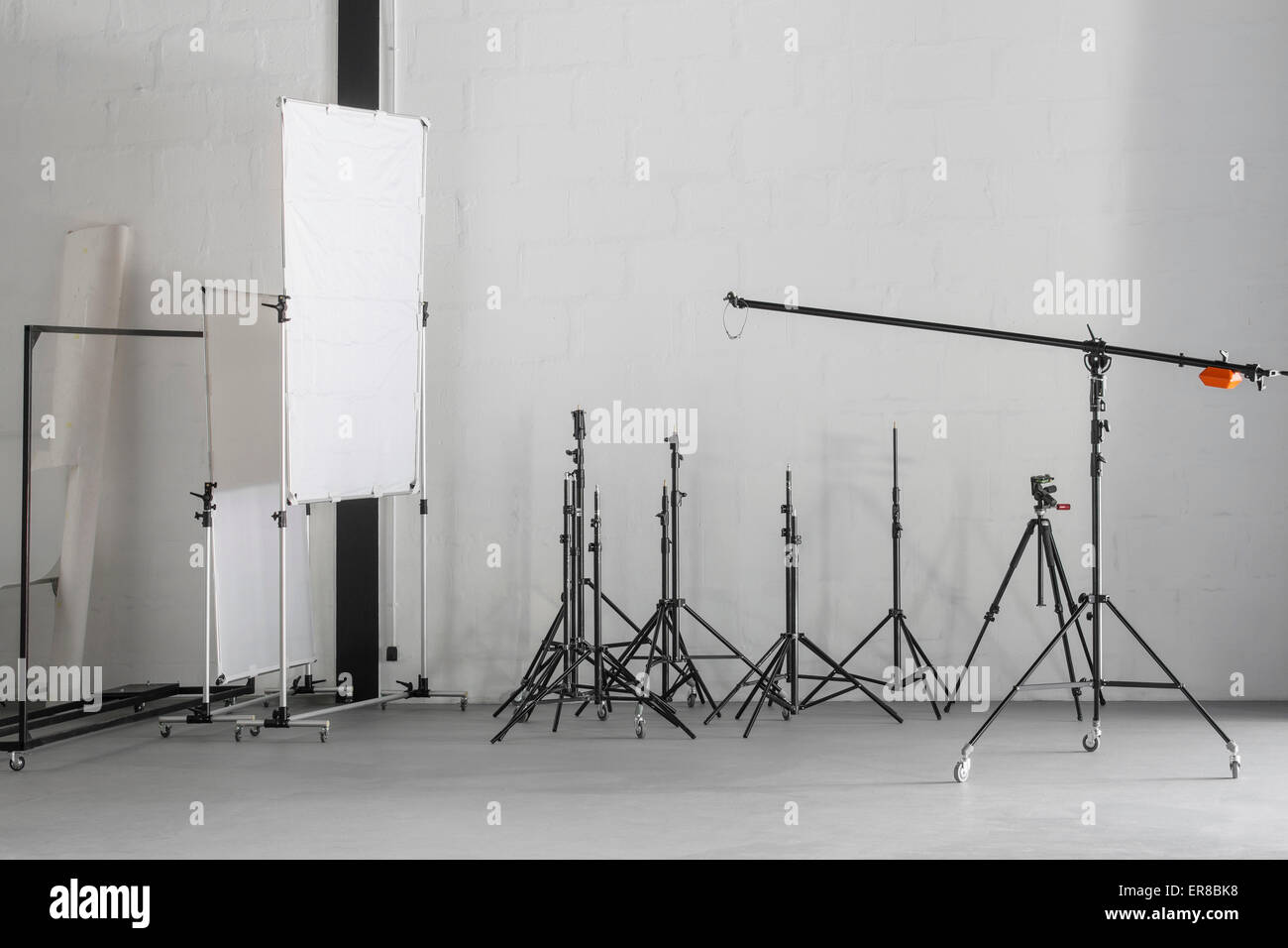 Photographic equipment in photography studio Stock Photo - Alamy