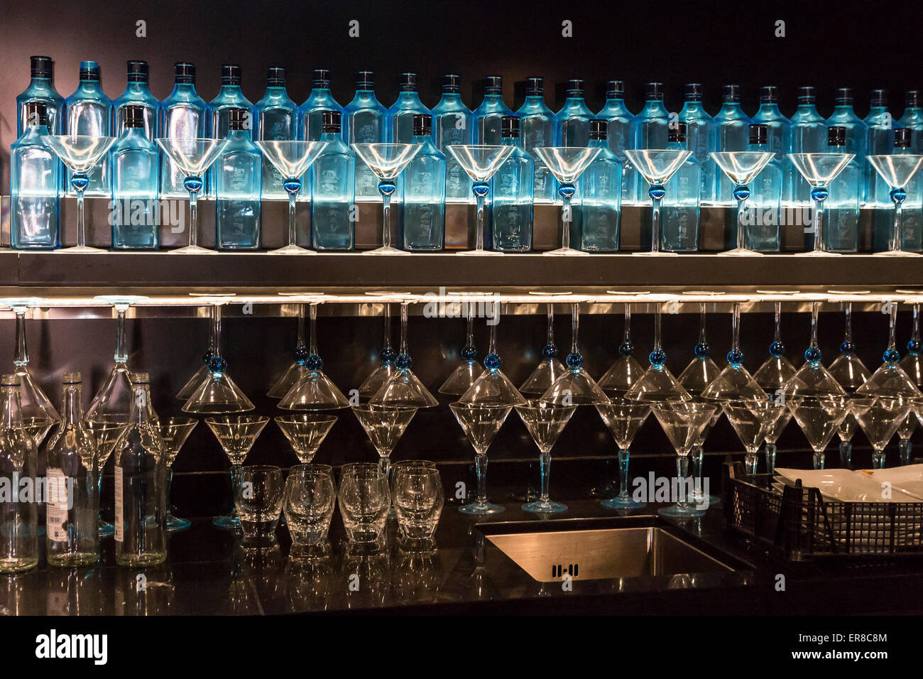 Gin shop, Bombay Sapphire Distillery Visitor Centre, Laverstoke ...