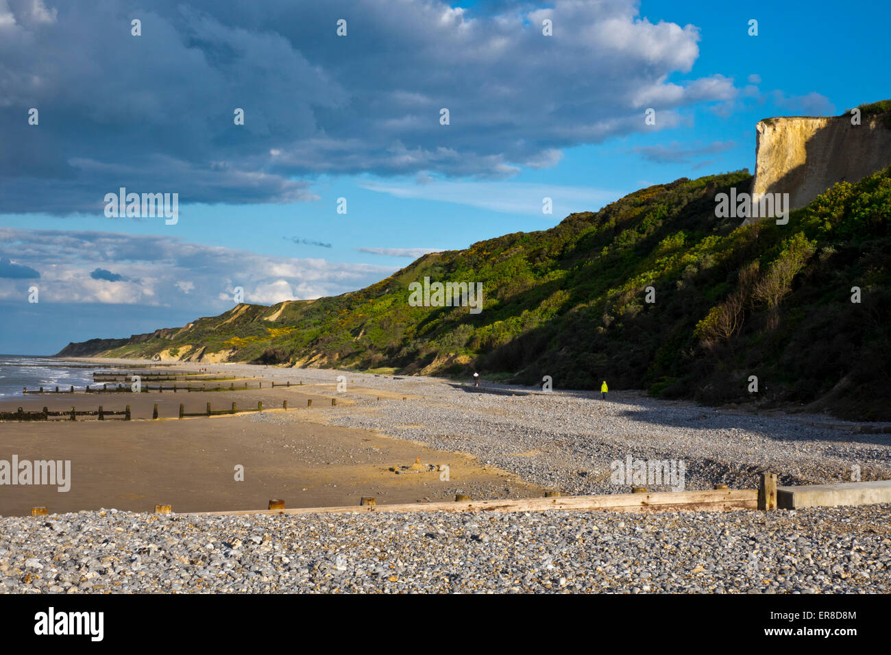 cliffs and beach Stock Photo - Alamy