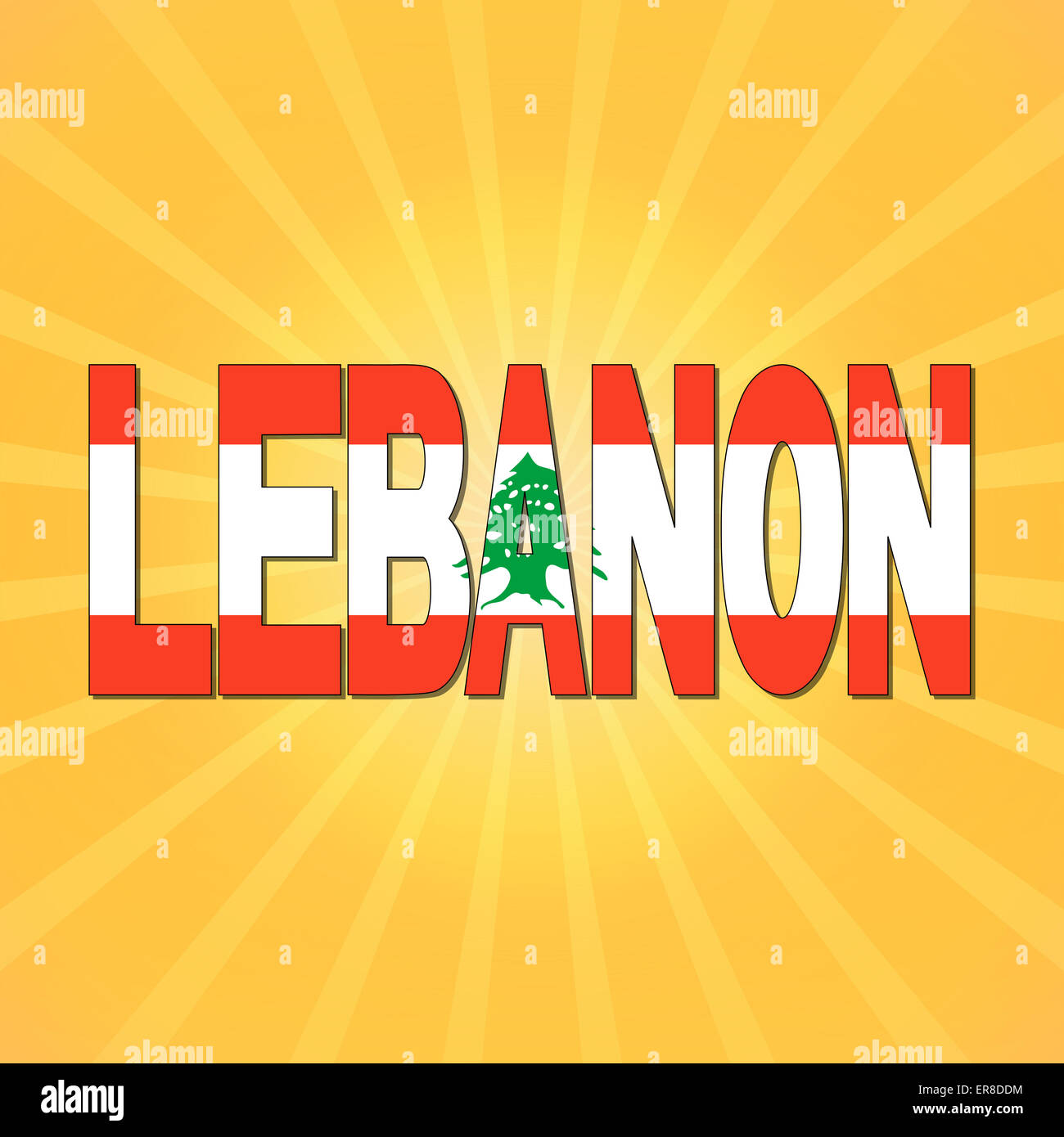 Lebanon flag hi-res stock photography and images - Alamy