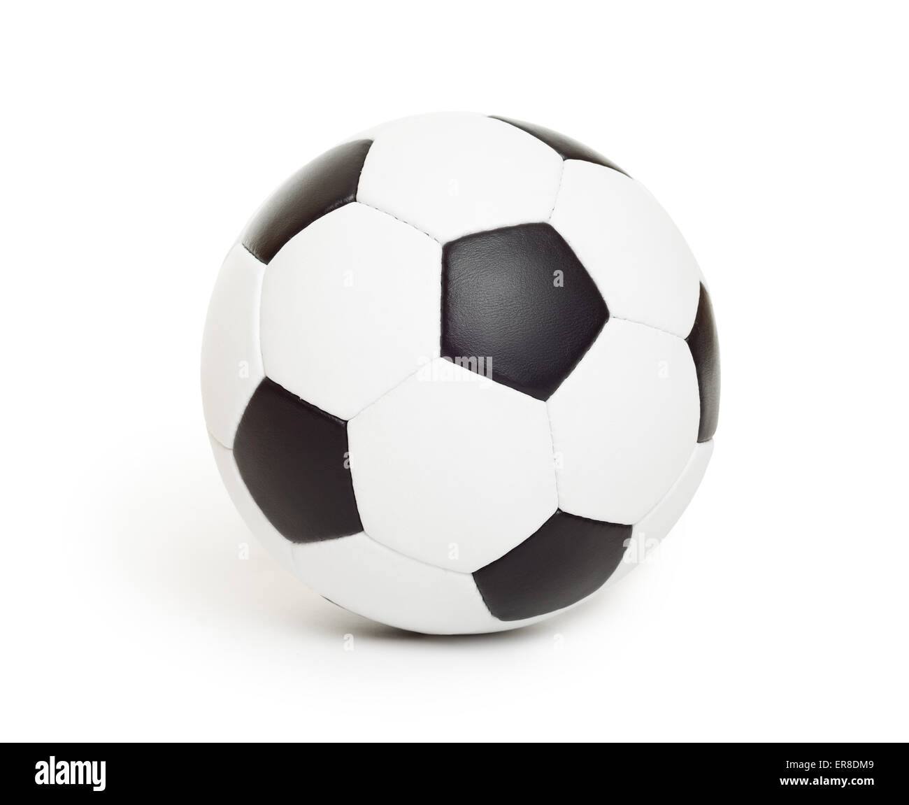 soccer ball object on white Stock Photo - Alamy