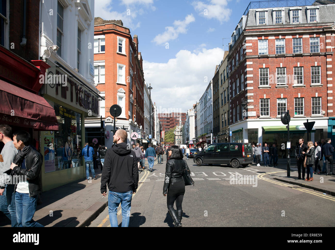 Old compton street hi-res stock photography and images - Alamy