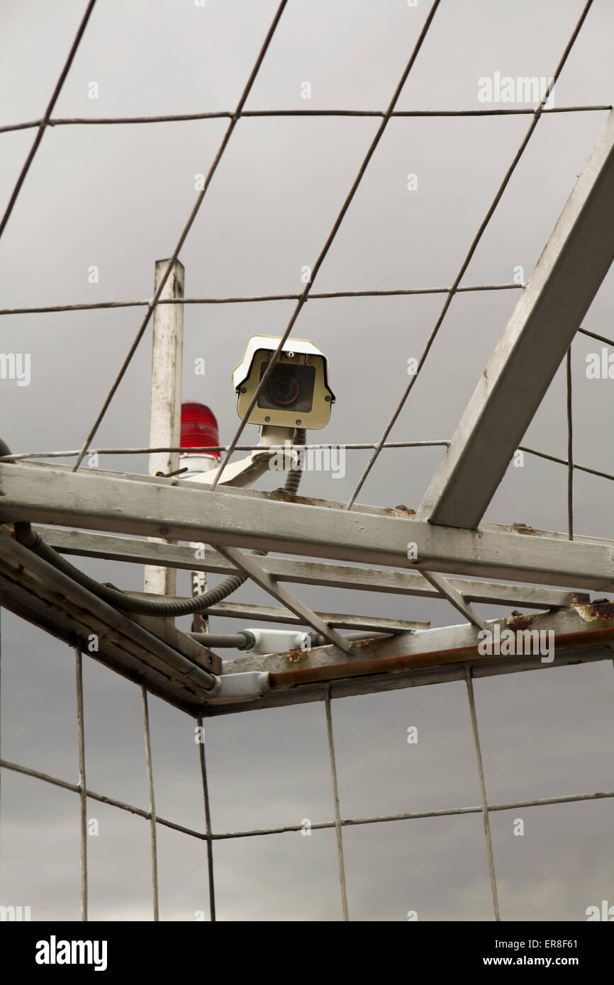 Surveillance camera attached metal hi-res stock photography and images ...