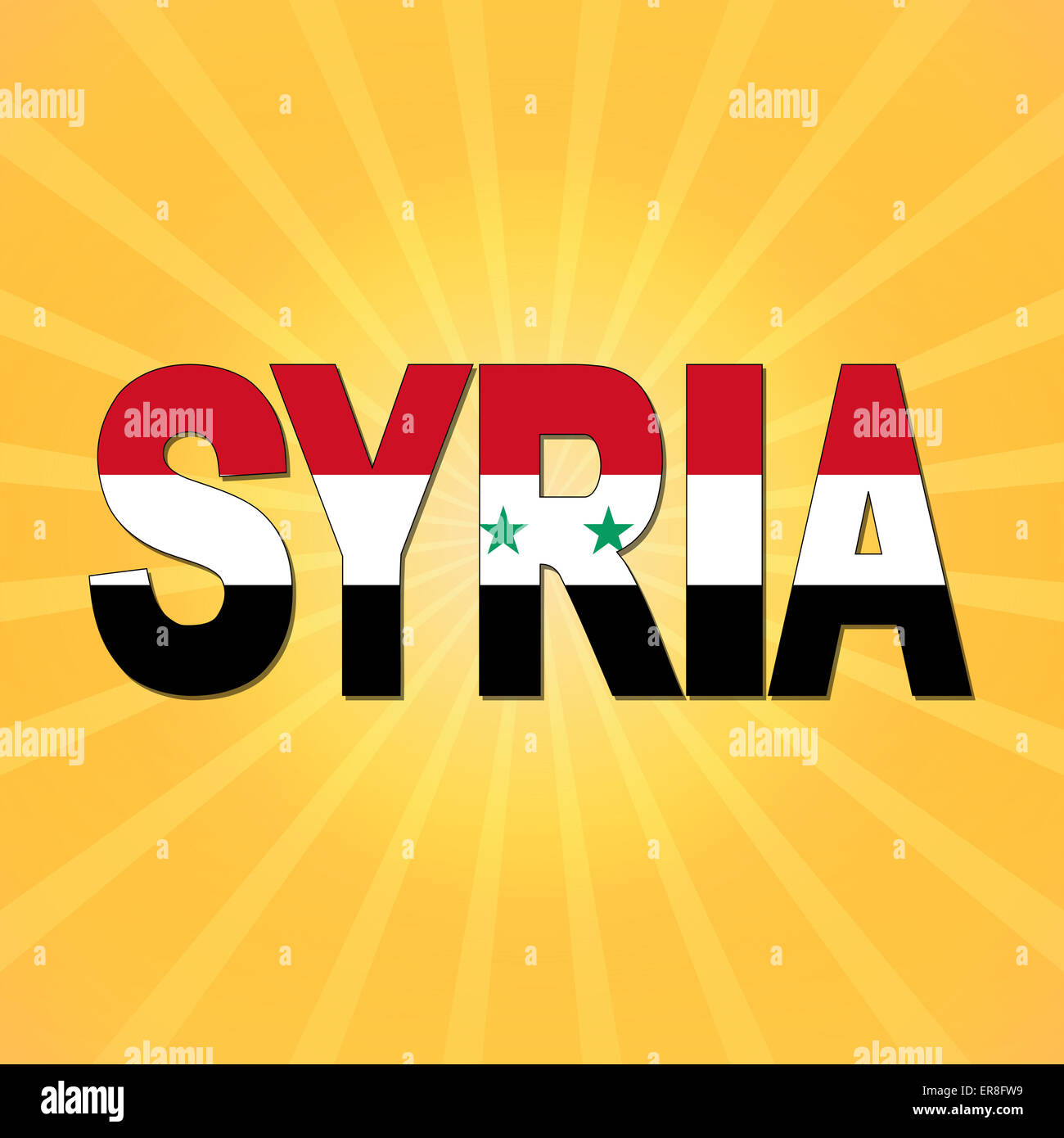 Syria flag hi-res stock photography and images - Alamy
