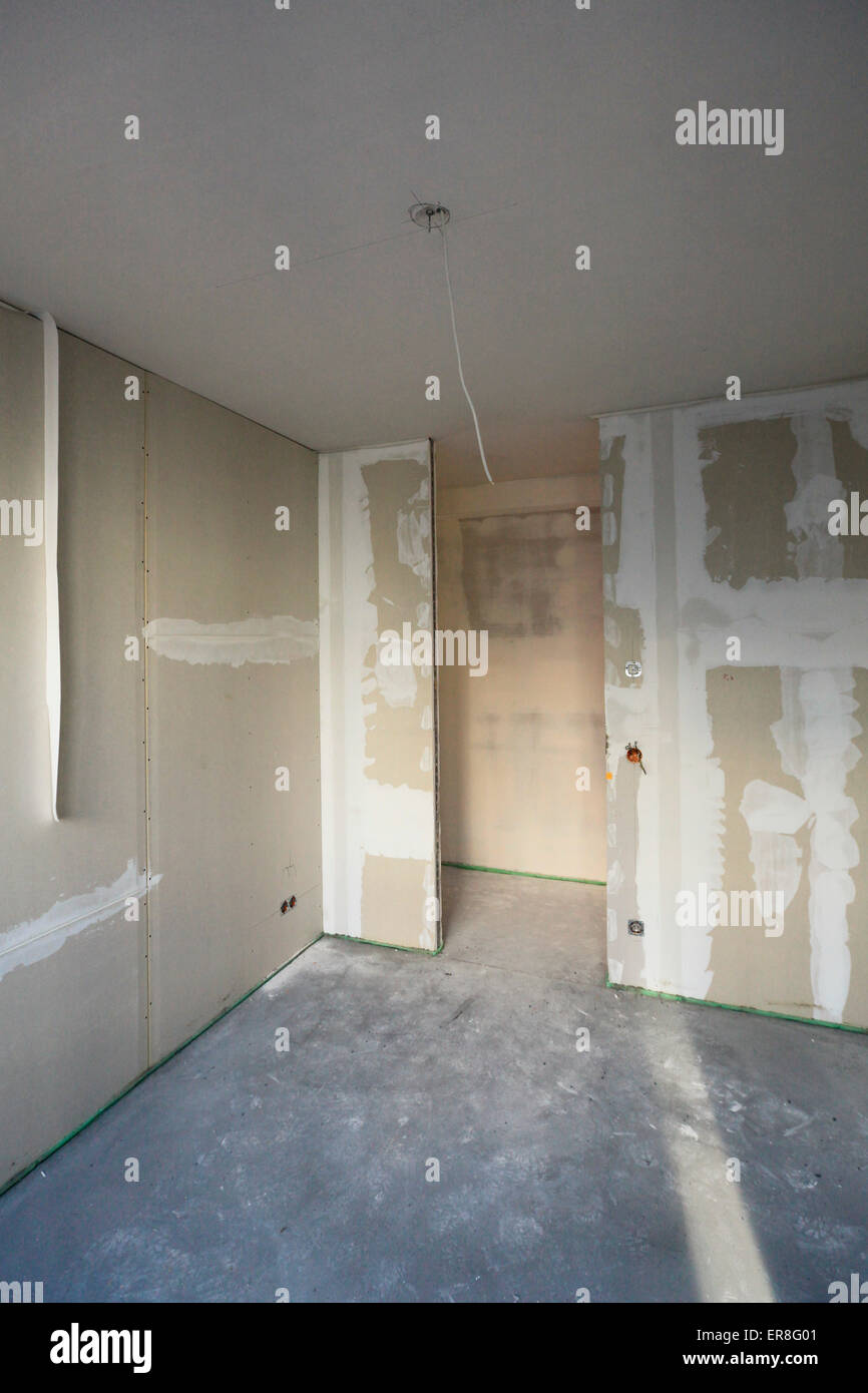Interior of house under renovation Stock Photo - Alamy